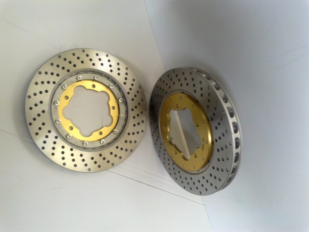 911 RSR Brake Mounting Bell and Floating Disc Set - TwinSpark Racing